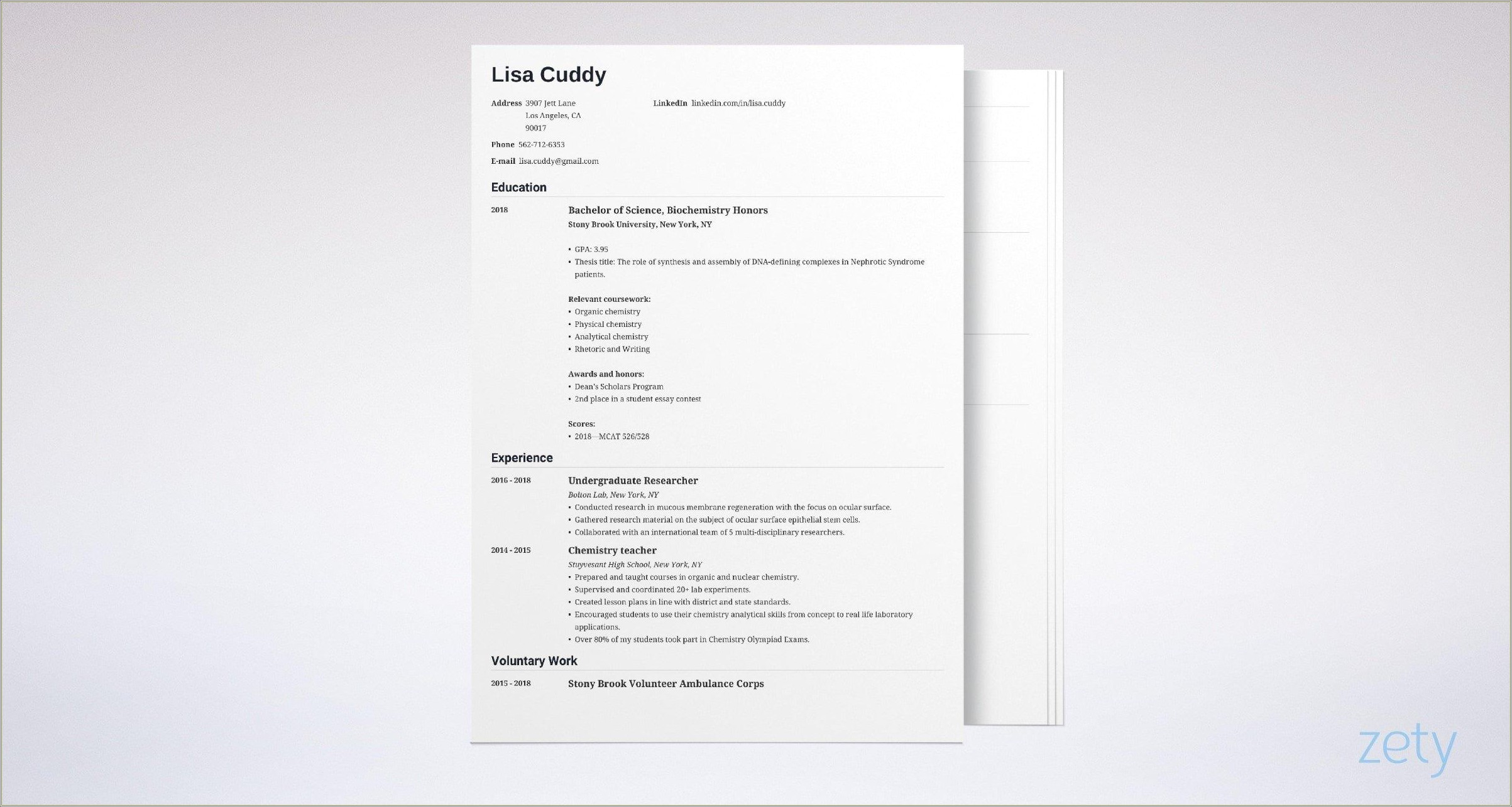 2019 Resume Template For High School Student Resume Example Gallery