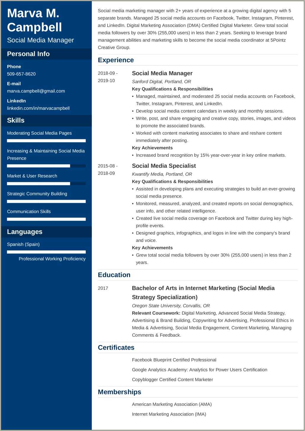 About Me In Resume Sample Paragraph Resume Example Gallery