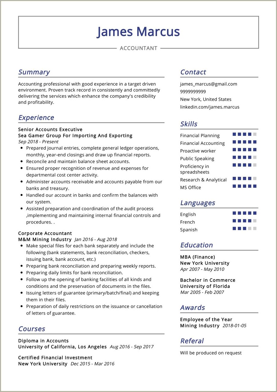 Accounting Processes To Put On Resume Resume Example Gallery accounting-processes-to-put-on-resume-resume-example-gallery