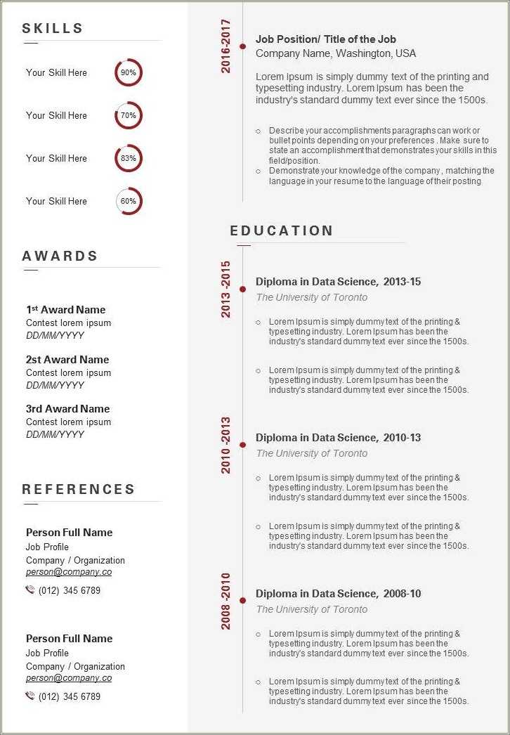 What We Have To Write In Skills In Resume