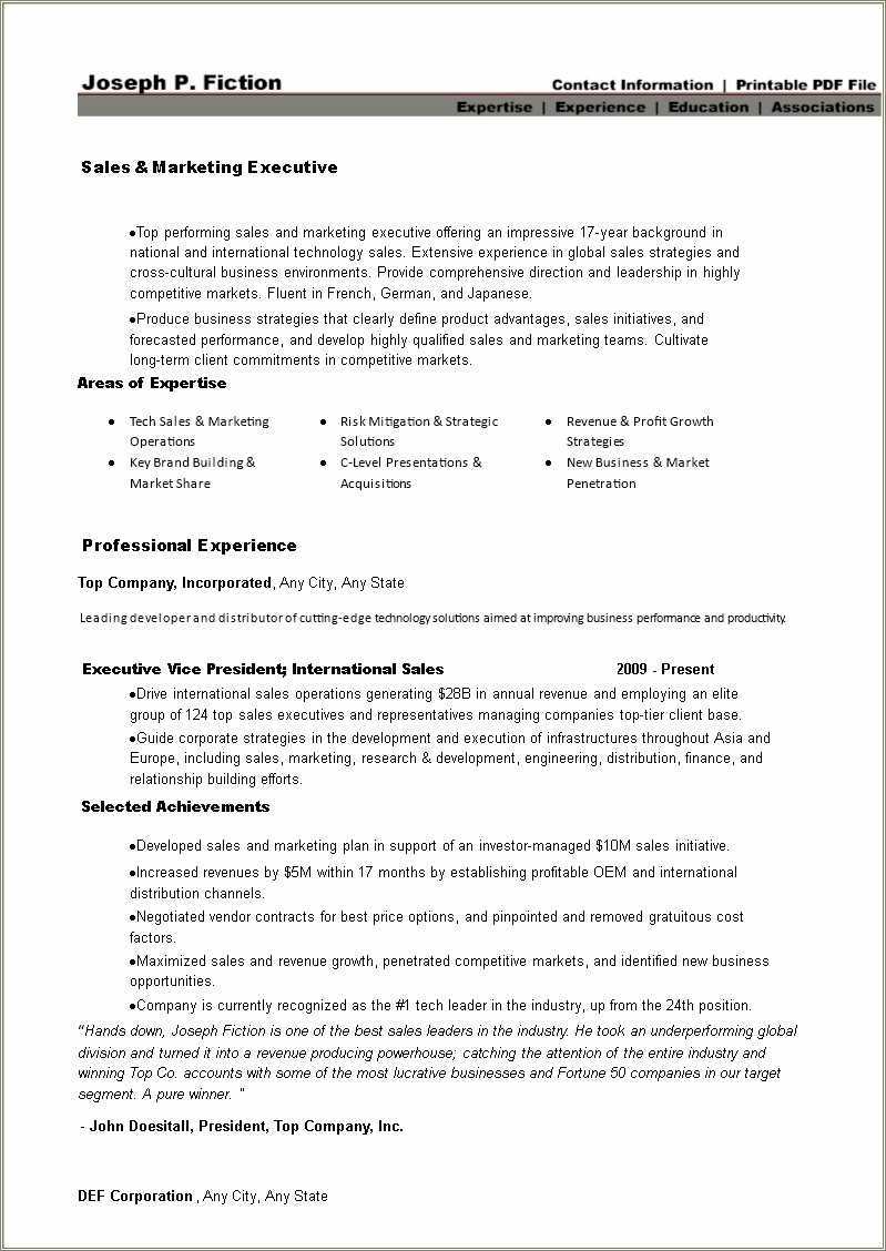 Advertising Sales Executive Resume Example Resume Example Gallery advertising-sales-executive-resume-example-resume-example-gallery