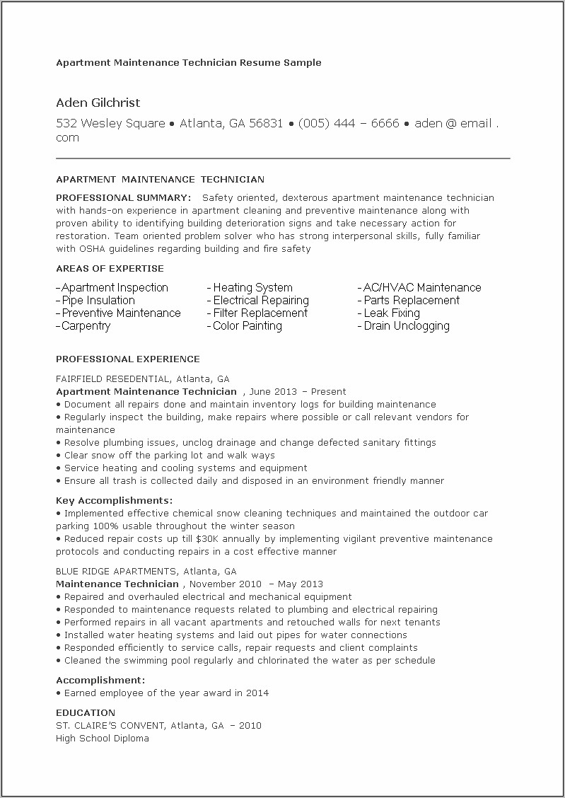 apartment-maintenance-supervisor-resume-examples-resume-example-gallery