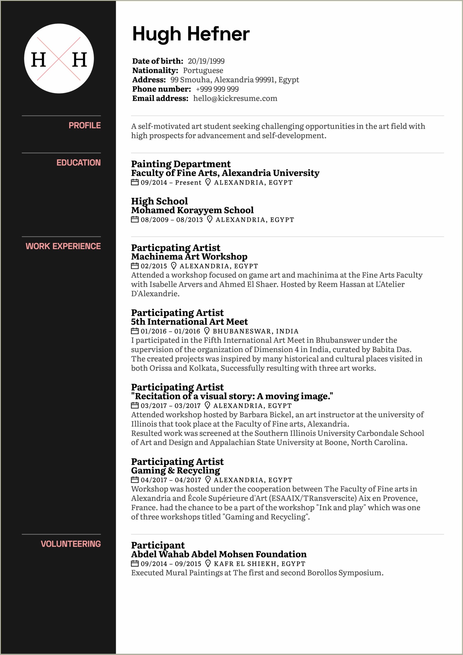 Resume Job Description For Artist Resume Example Gallery resume-job-description-for-artist-resume-example-gallery