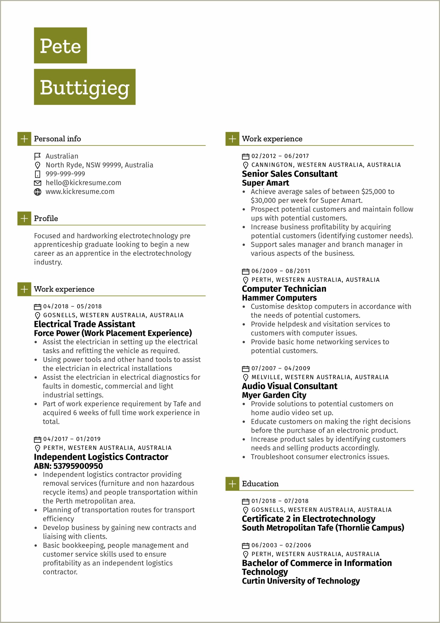 Electrical Project Manager Job Description Resume