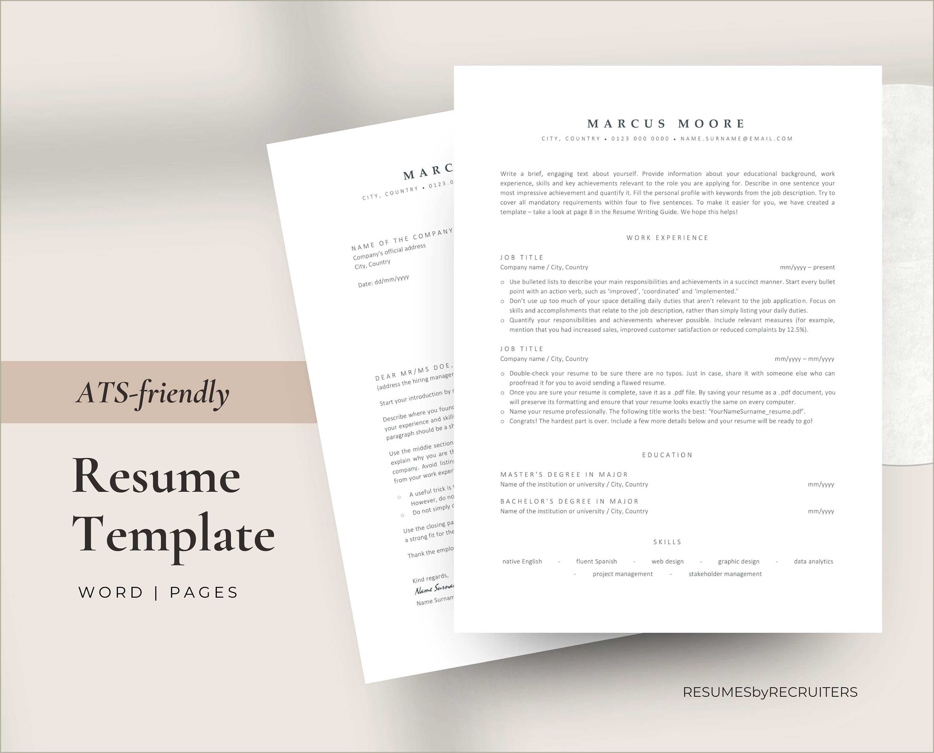 Ats Friendly Resume Sample Word Document Download Resume Example Gallery ats-friendly-resume-sample-word-document-download-resume-example-gallery