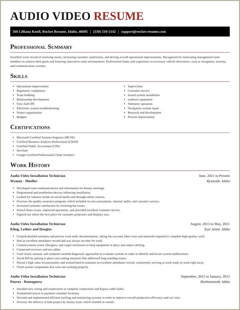 audio-visual-resume-examples-samples-resume-example-gallery