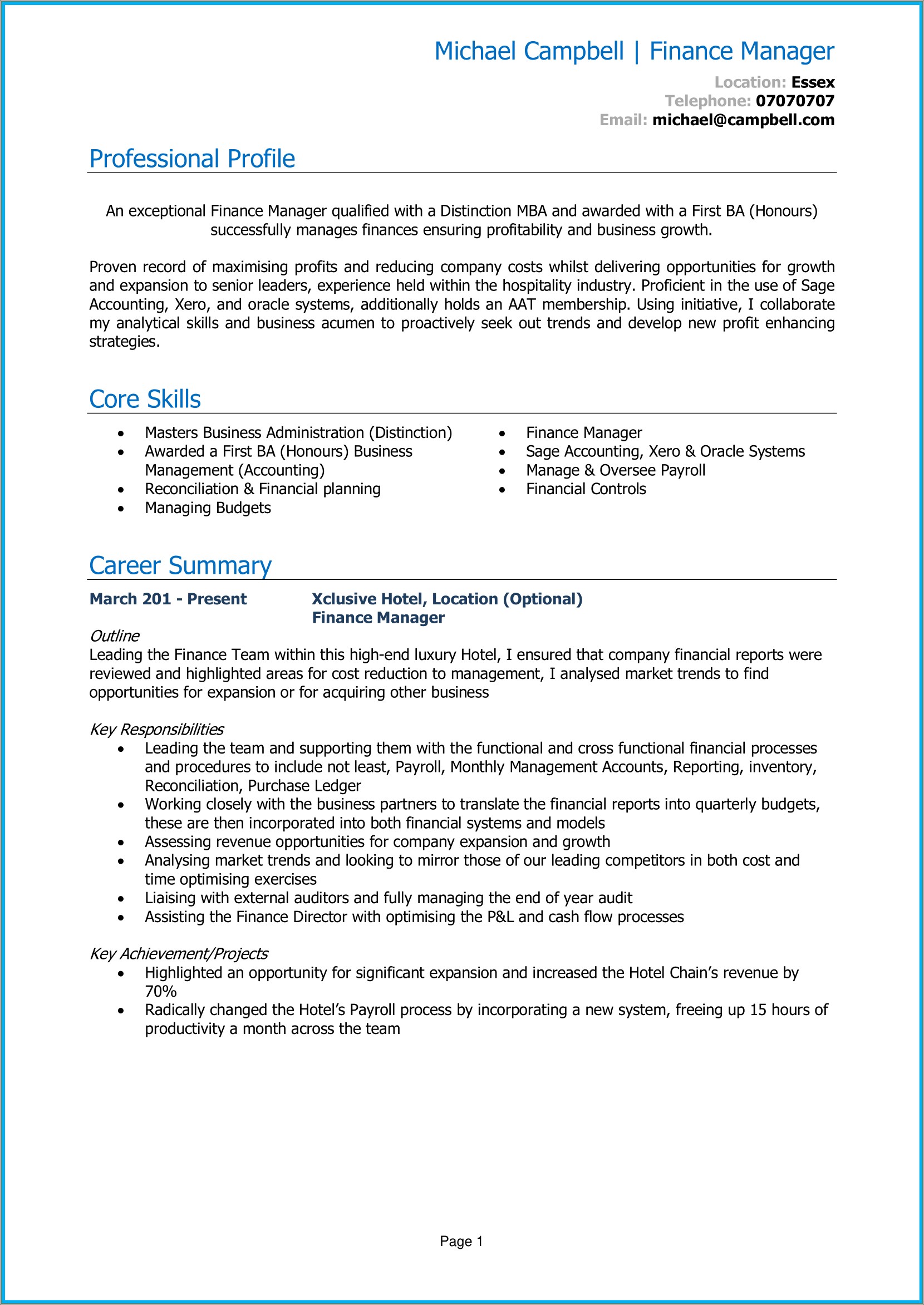 Auto Finance Manager Resume Sample Resume Example Gallery auto-finance-manager-resume-sample-resume-example-gallery