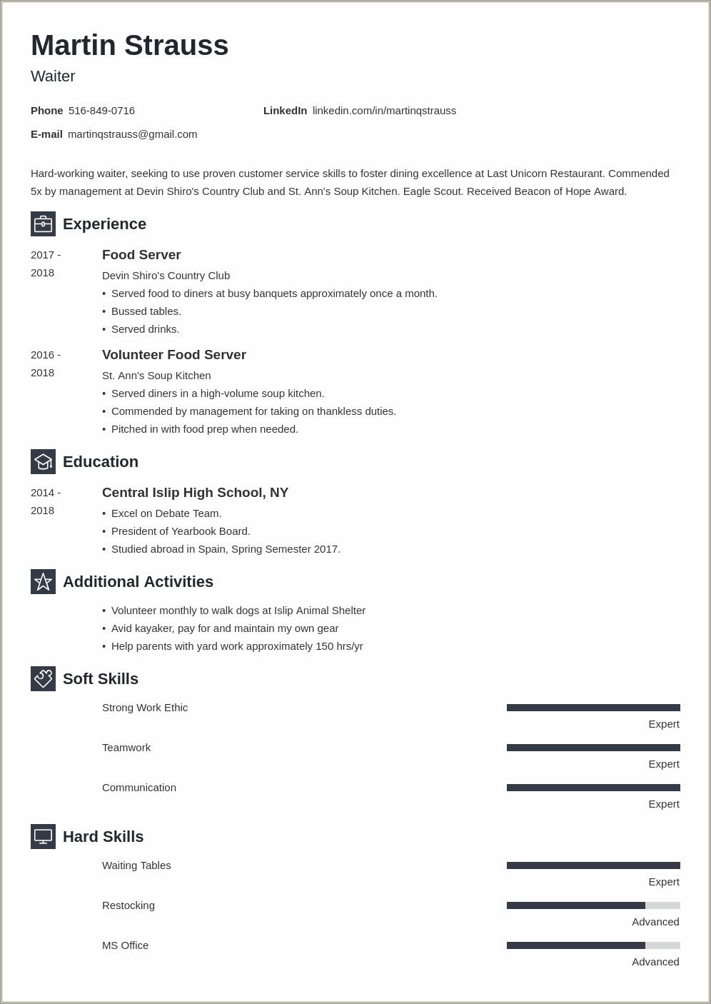 Basic Resume For Any Job Resume Example Gallery basic-resume-for-any-job-resume-example-gallery