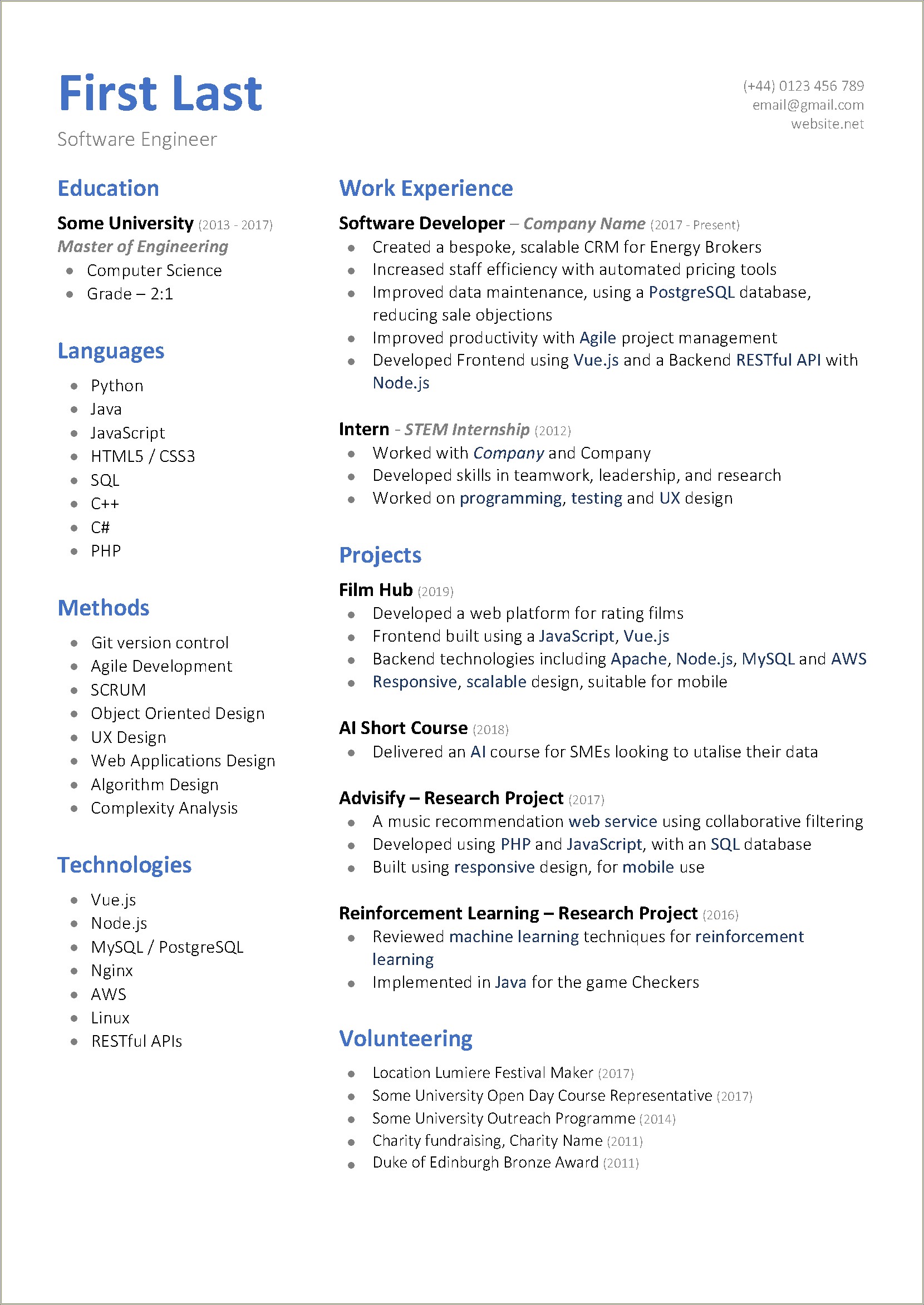 Computer Programs That Look Good On A Resume Resume Example Gallery