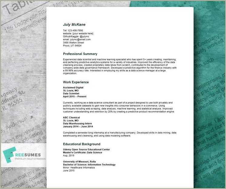 Best Data Science Project To Put On Resume Resume Example Gallery best-data-science-project-to-put-on-resume-resume-example-gallery