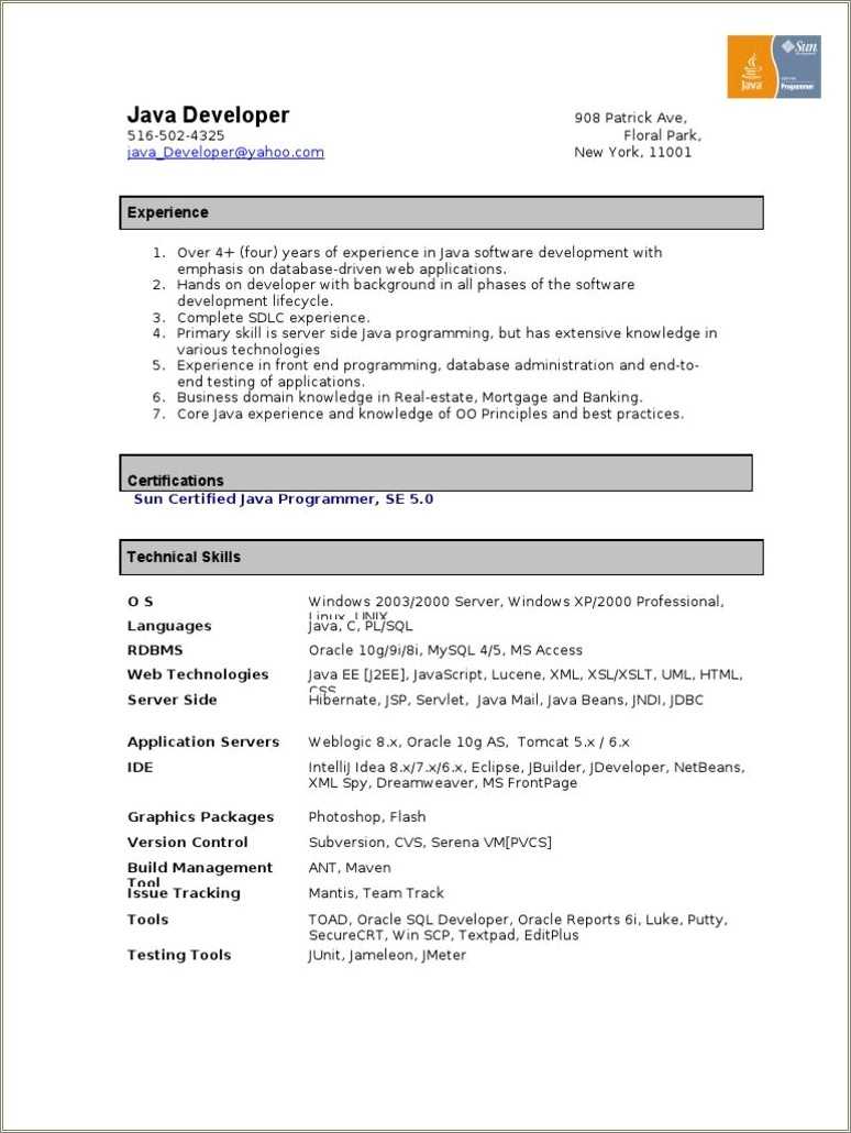 Best Resume Format For Experienced Java Developer Resume Example Gallery best-resume-format-for-experienced-java-developer-resume-example-gallery