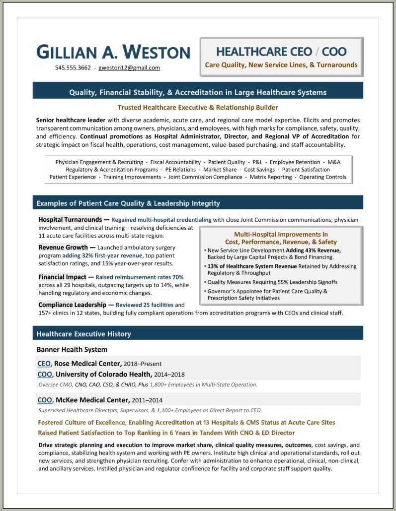 Best Resume Format For Hospital Admin Resume Example Gallery Best Resume Format For Hospital Admin Resume Example Gallery