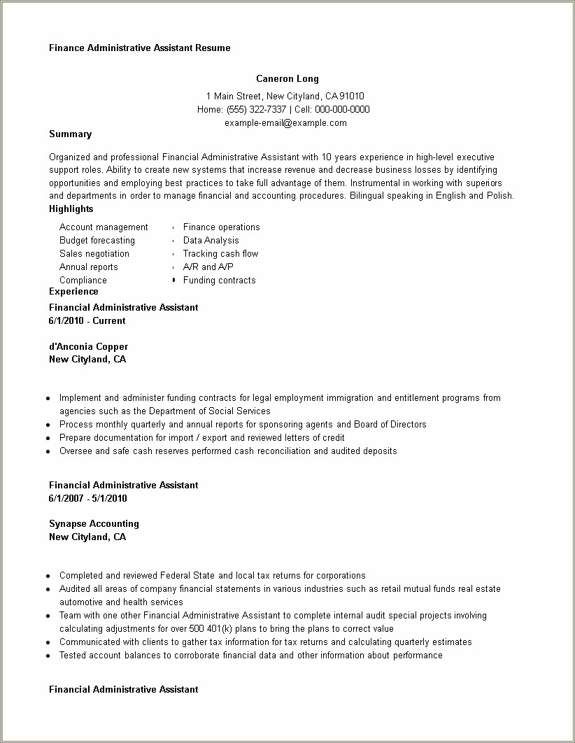 best-vp-of-finance-resume-resume-example-gallery