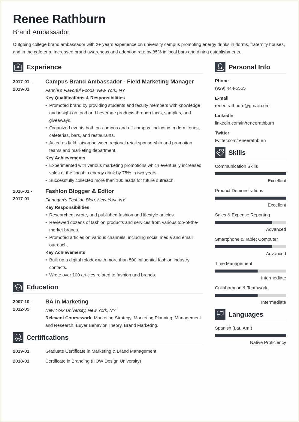 effective-resume-objective-for-student-ambassador-resume-example-gallery