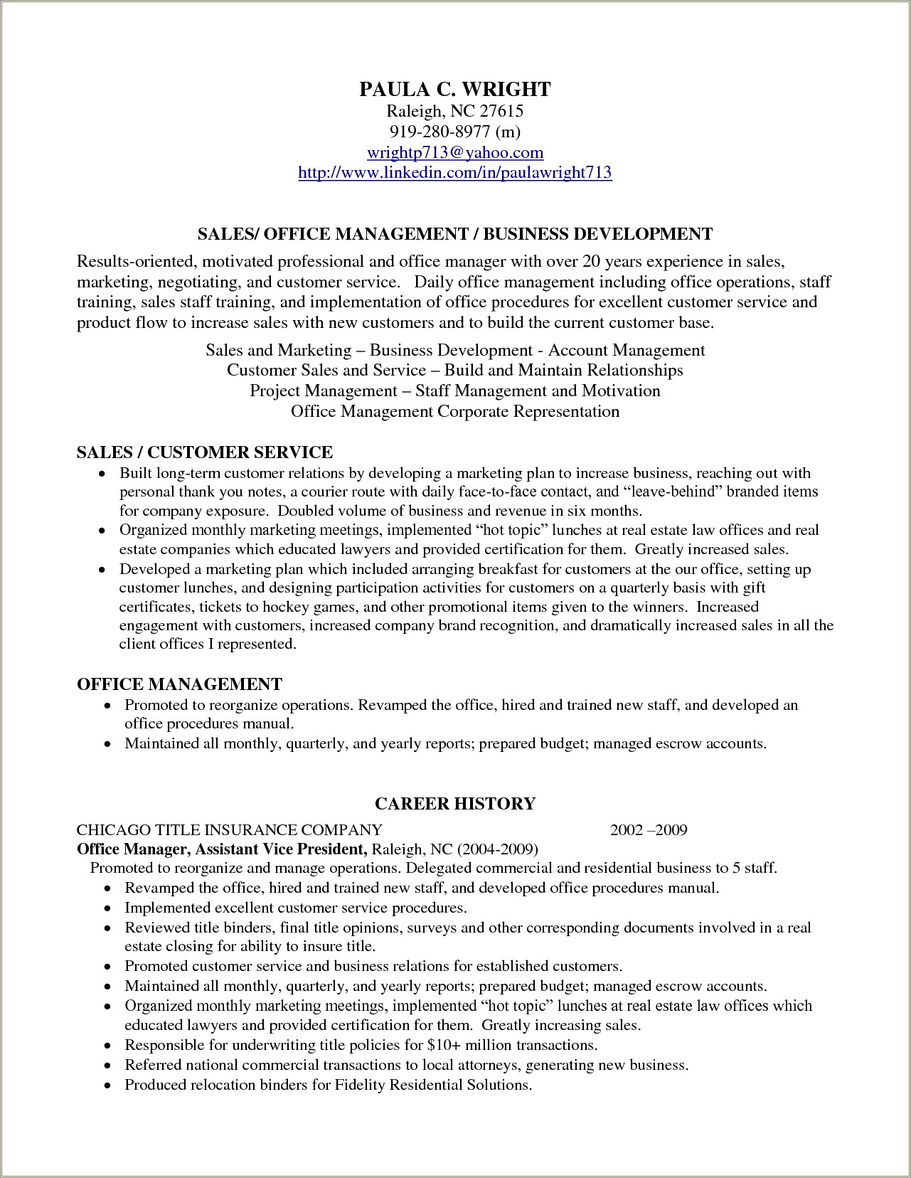 Business Administration Resume Professional Summary Examples Resume 