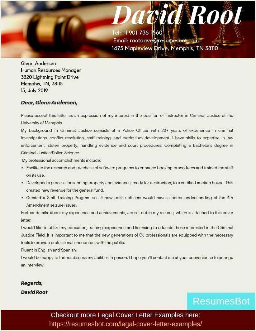 Career Objective Resume Criminal Justice Resume Example Gallery career-objective-resume-criminal-justice-resume-example-gallery