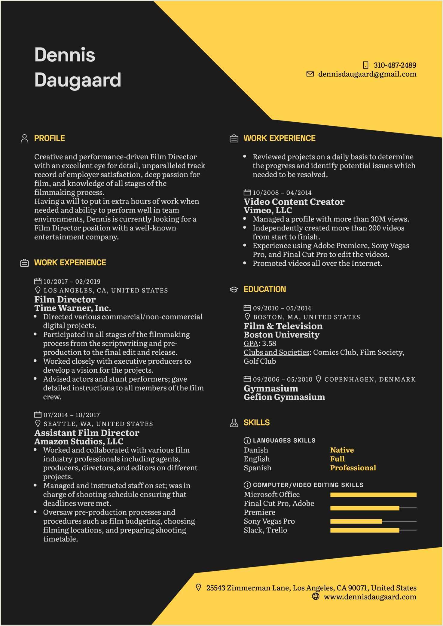 Film Director Job Description Resume Resume Example Gallery film-director-job-description-resume-resume-example-gallery
