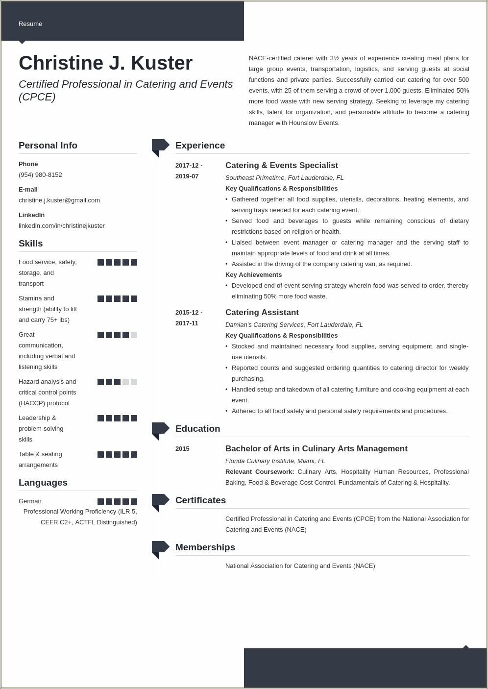 Catering Qualities To Put On Resume Resume Example Gallery catering-qualities-to-put-on-resume-resume-example-gallery