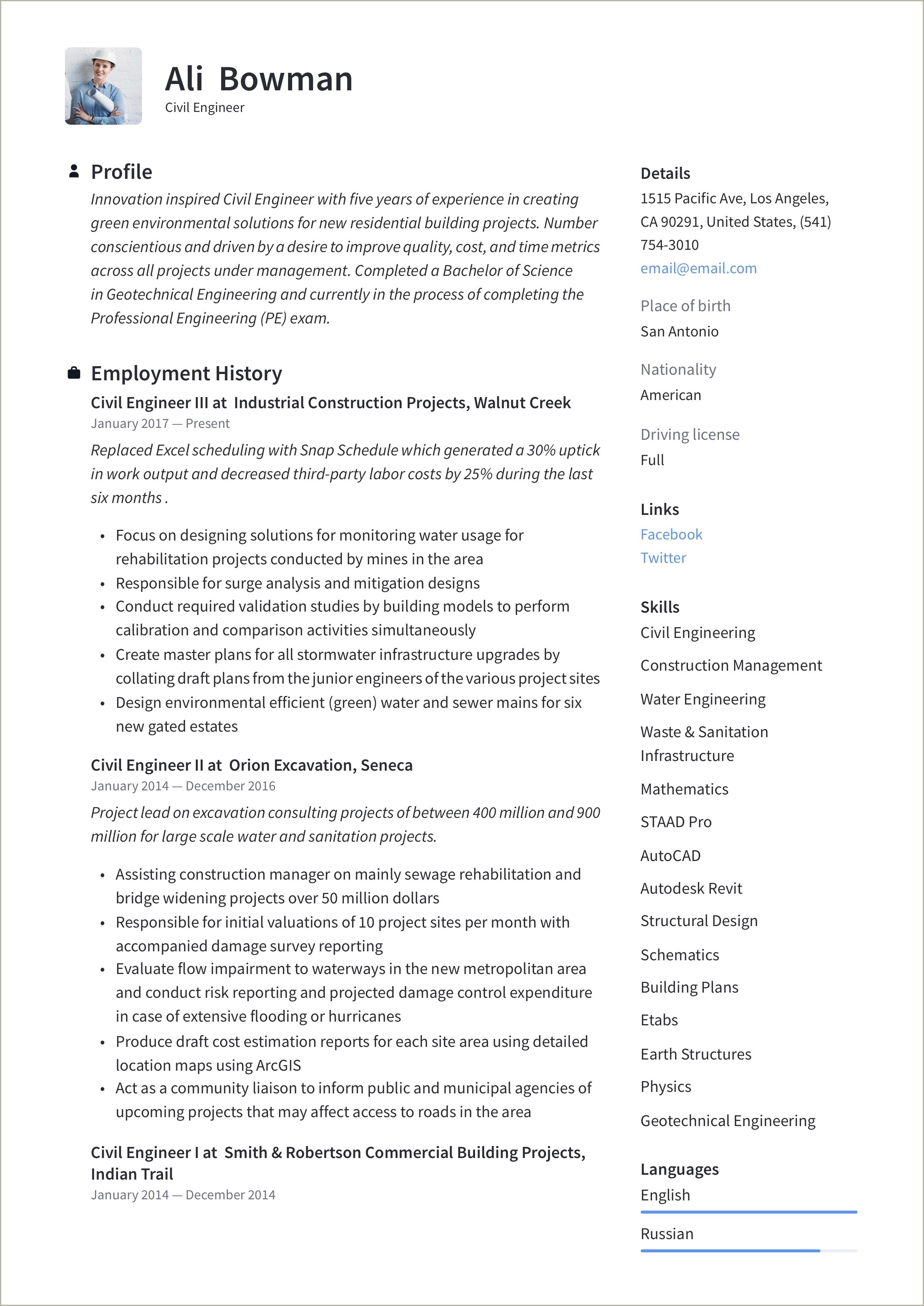 Project Engineer Resume Sample Pdf Resume Example Gallery project-engineer-resume-sample-pdf-resume-example-gallery