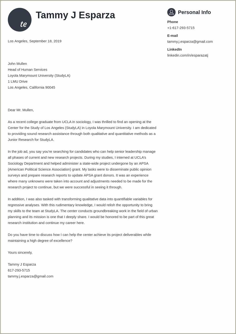 Clinical Research Coordinator Resume Cover Letter Resume Example Gallery clinical-research-coordinator-resume-cover-letter-resume-example-gallery