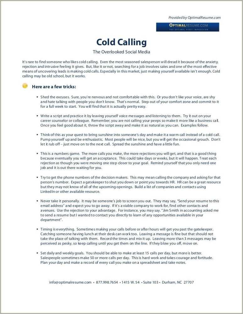 Cold Calling Sales Job Resume Resume Example Gallery cold-calling-sales-job-resume-resume-example-gallery