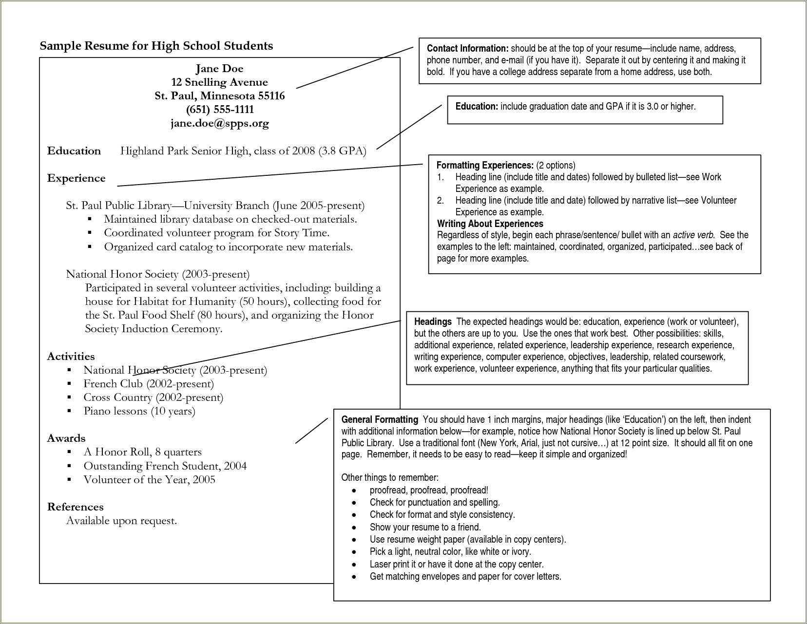 Resume For A Job As A College Student Resume Example Gallery resume-for-a-job-as-a-college-student-resume-example-gallery