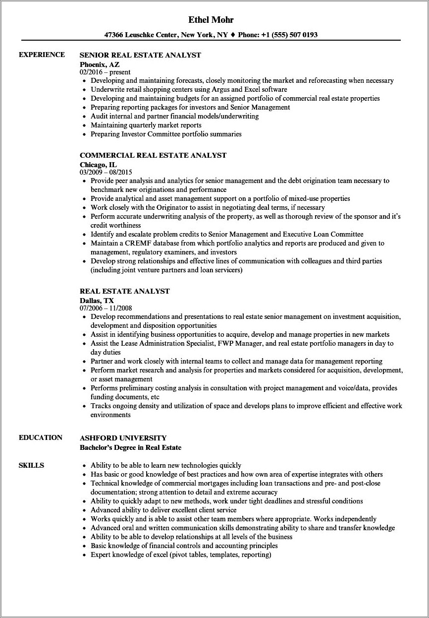 commercial-real-estate-resume-sample-resume-example-gallery