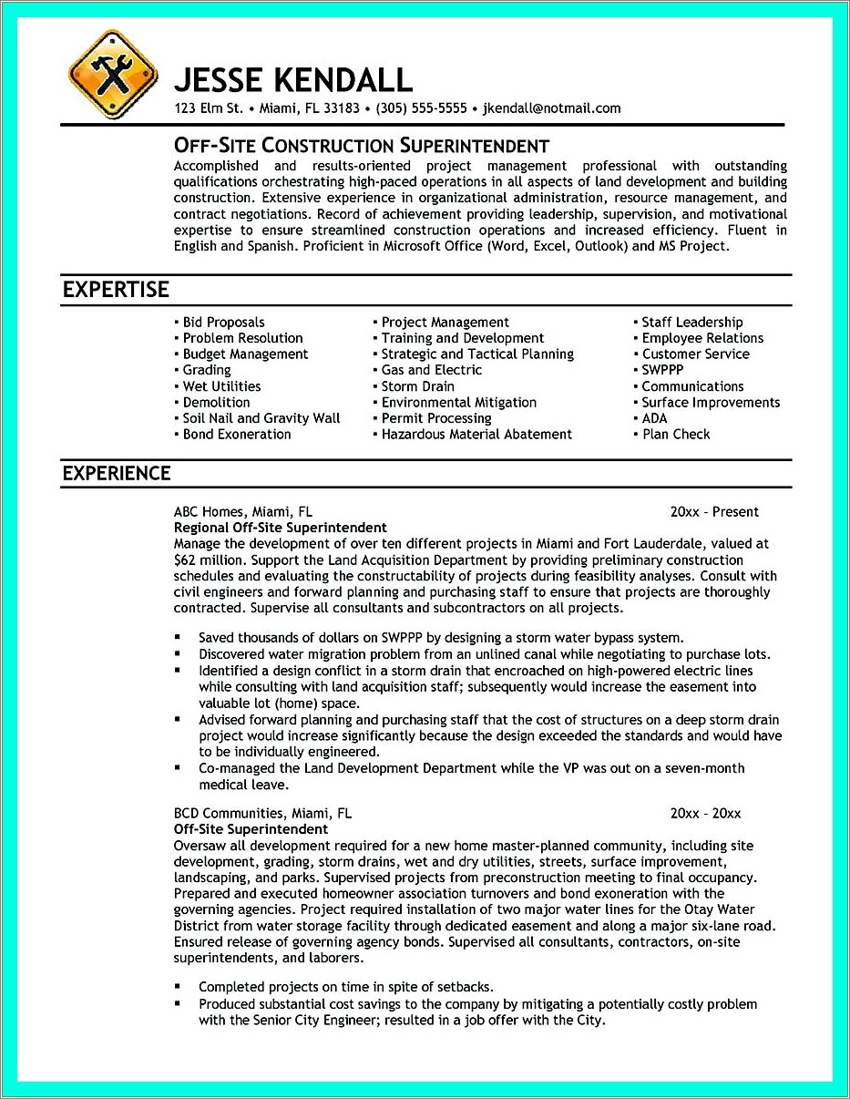 Construction Superintendent Resume Cover Letter Sample Resume Example Gallery Construction Superintendent Resume Cover Letter Sample Resume Example Gallery