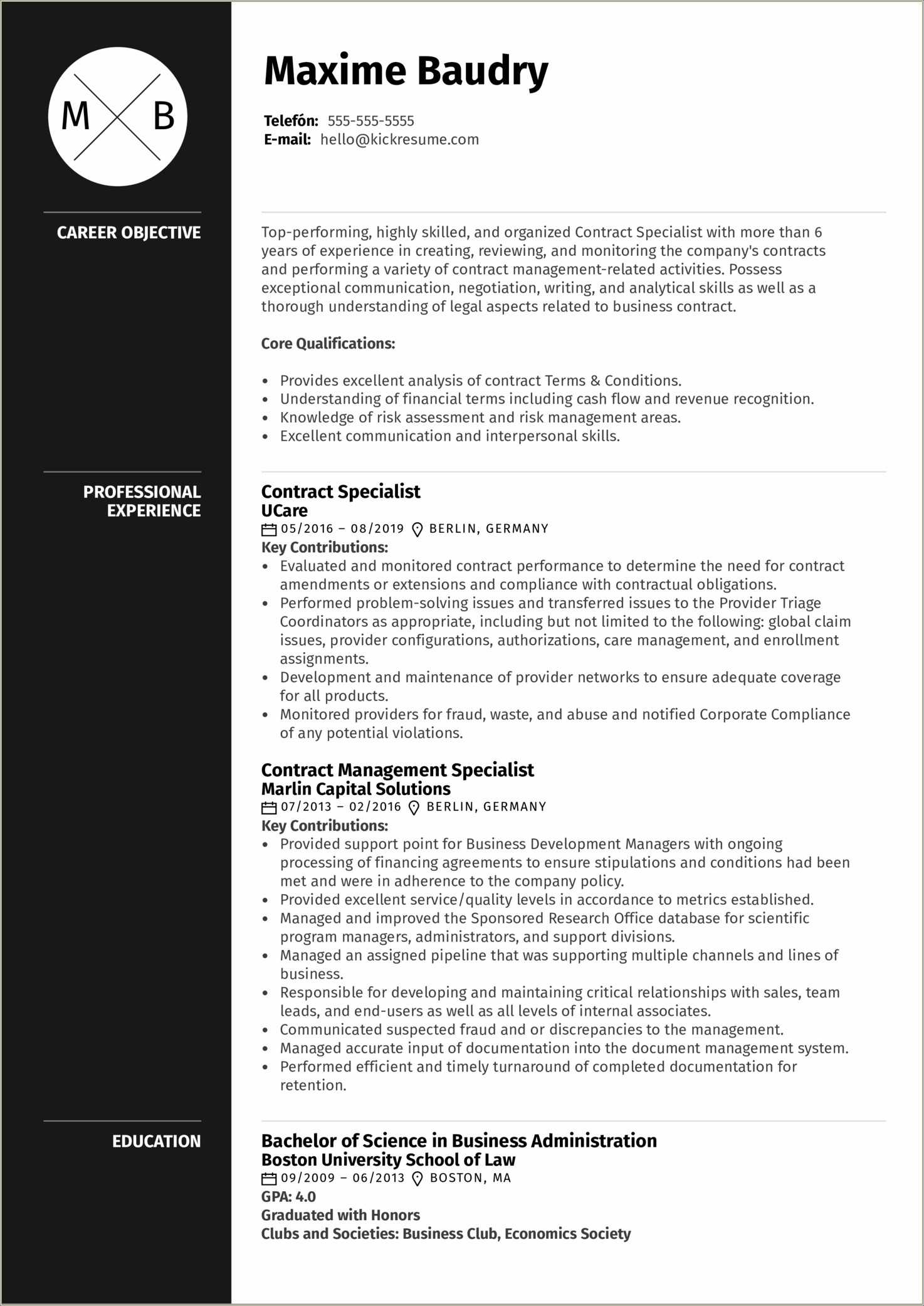 examples-of-core-qualifications-on-a-resume-resume-example-gallery