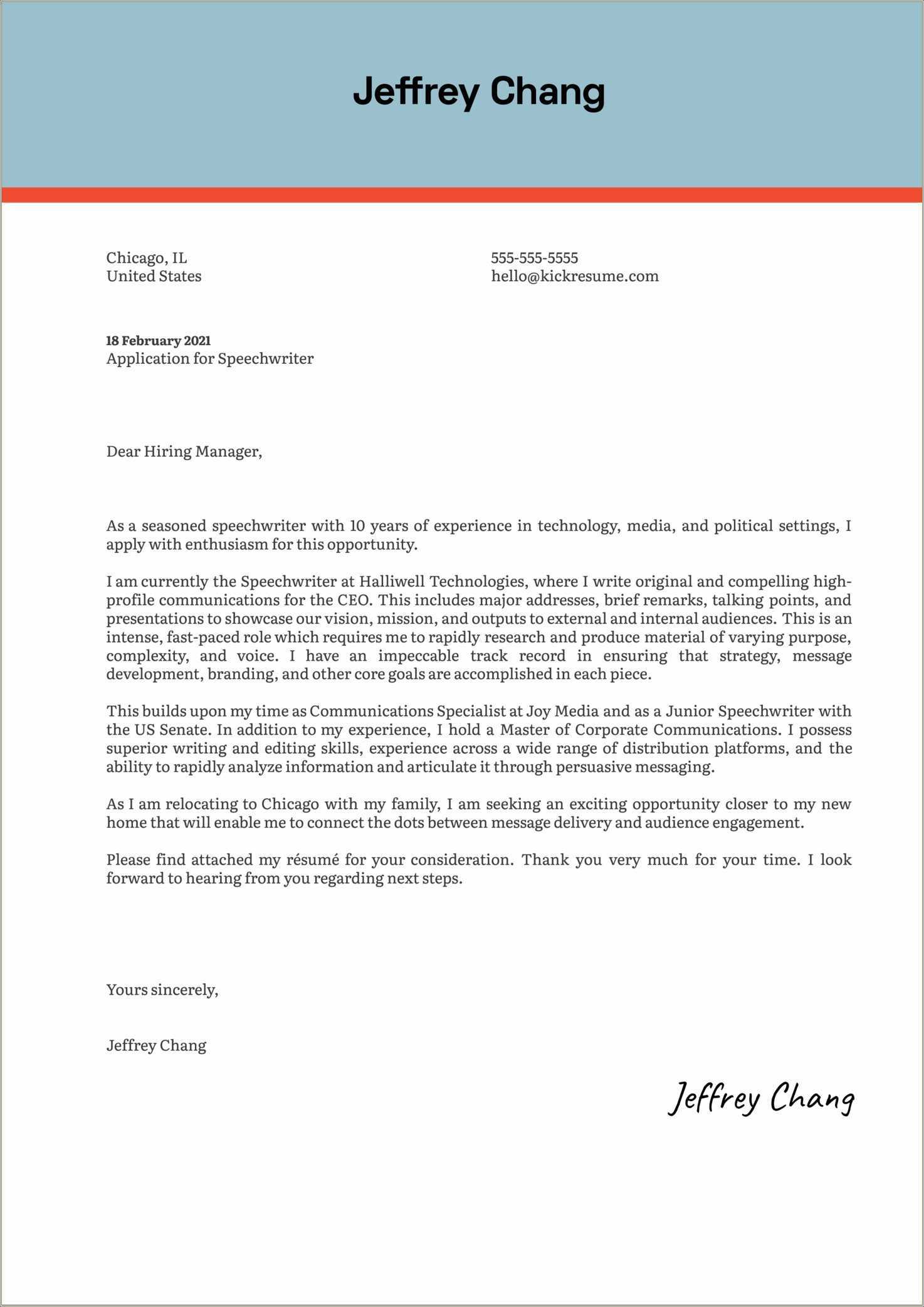 Communications Manager Resume Cover Letter Resume Example Gallery