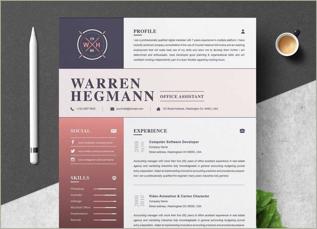 creating-a-professional-resume-in-word-resume-example-gallery