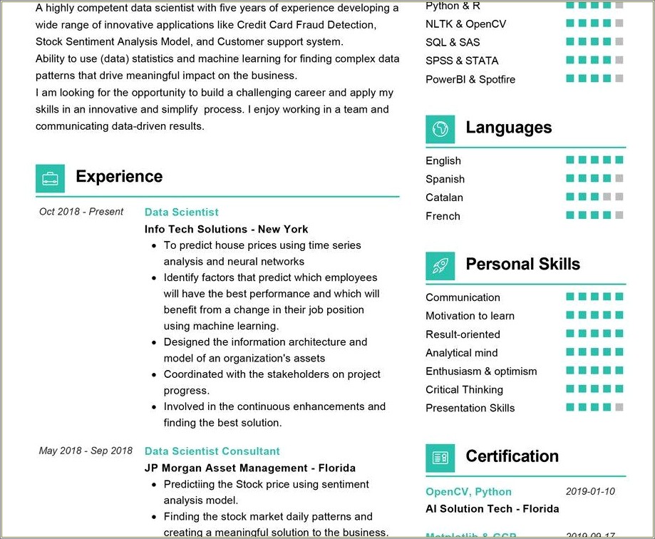Critical And Analytical Thinking Skills Resume - Resume Example Gallery