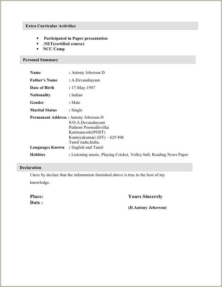 Example Of Co Curricular Activities In Resume Resume Example Gallery example-of-co-curricular-activities-in-resume-resume-example-gallery