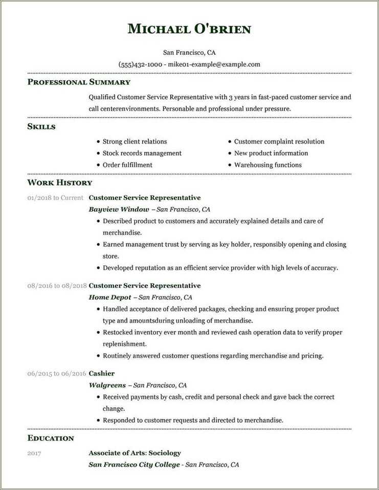 Description Customer Service Job Resume Resume Example Gallery description-customer-service-job-resume-resume-example-gallery