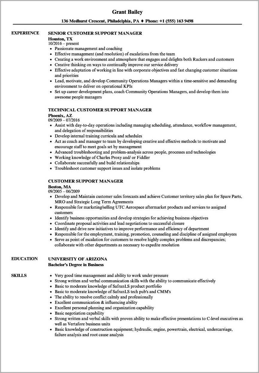 Customer Support Tech Saas Resume Example Resume Example Gallery customer-support-tech-saas-resume-example-resume-example-gallery