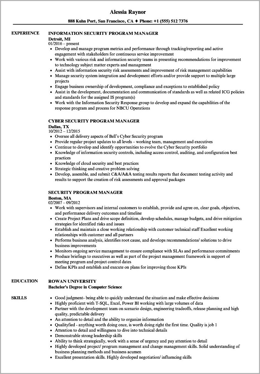 Cyber Security Account Manager Resume Resume Example Gallery cyber-security-account-manager-resume-resume-example-gallery