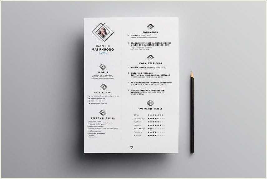 Free Sample Of Resume Of A Marketing Graduate Resume Example Gallery