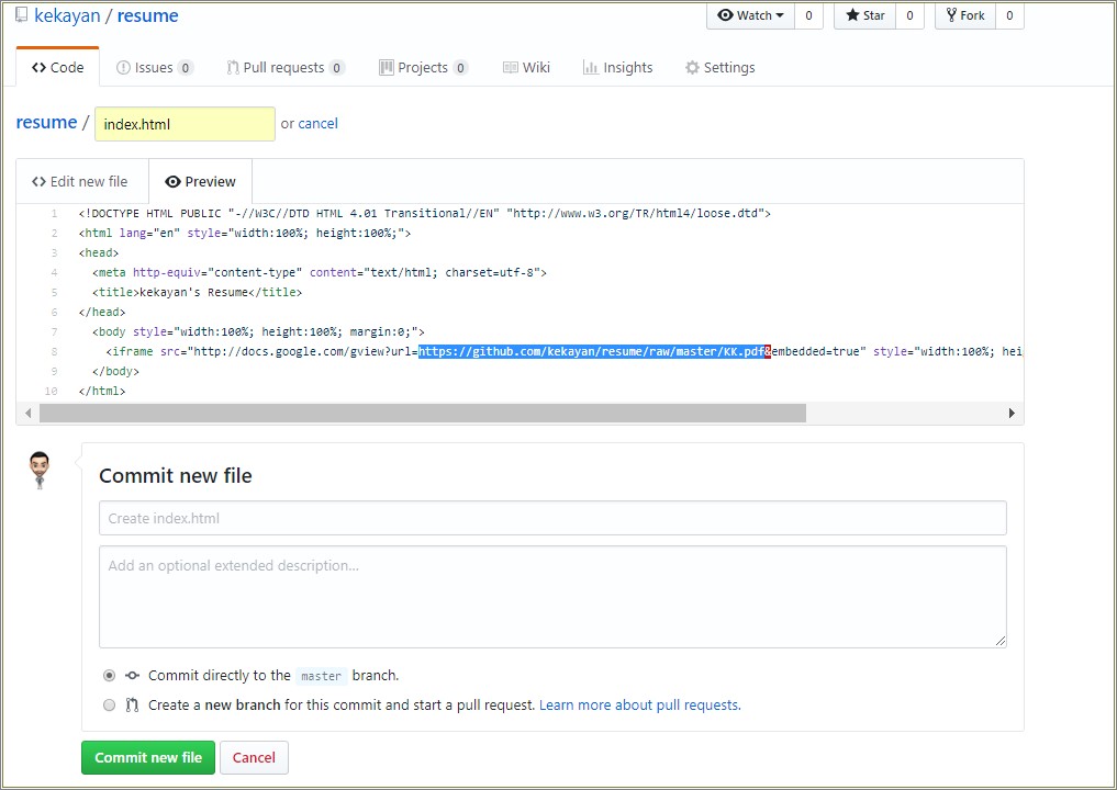 Should You Put Your Github On Your Resume - Resume Example Gallery