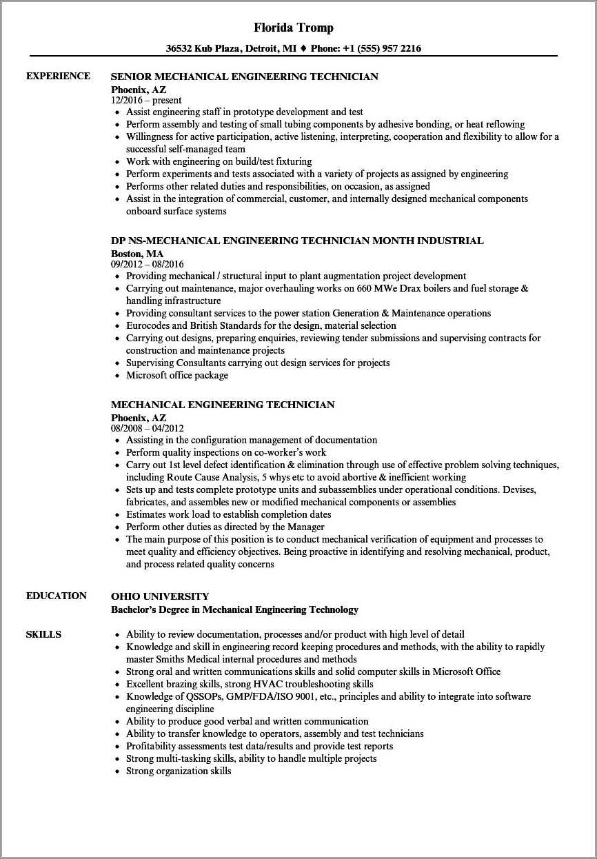 entry-level-mechanical-engineering-technician-resume-sample-resume