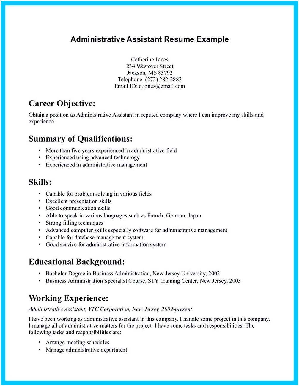 Entry Level Office Assistant Professional Summary Resume Resume Example Gallery entry-level-office-assistant-professional-summary-resume-resume-example-gallery