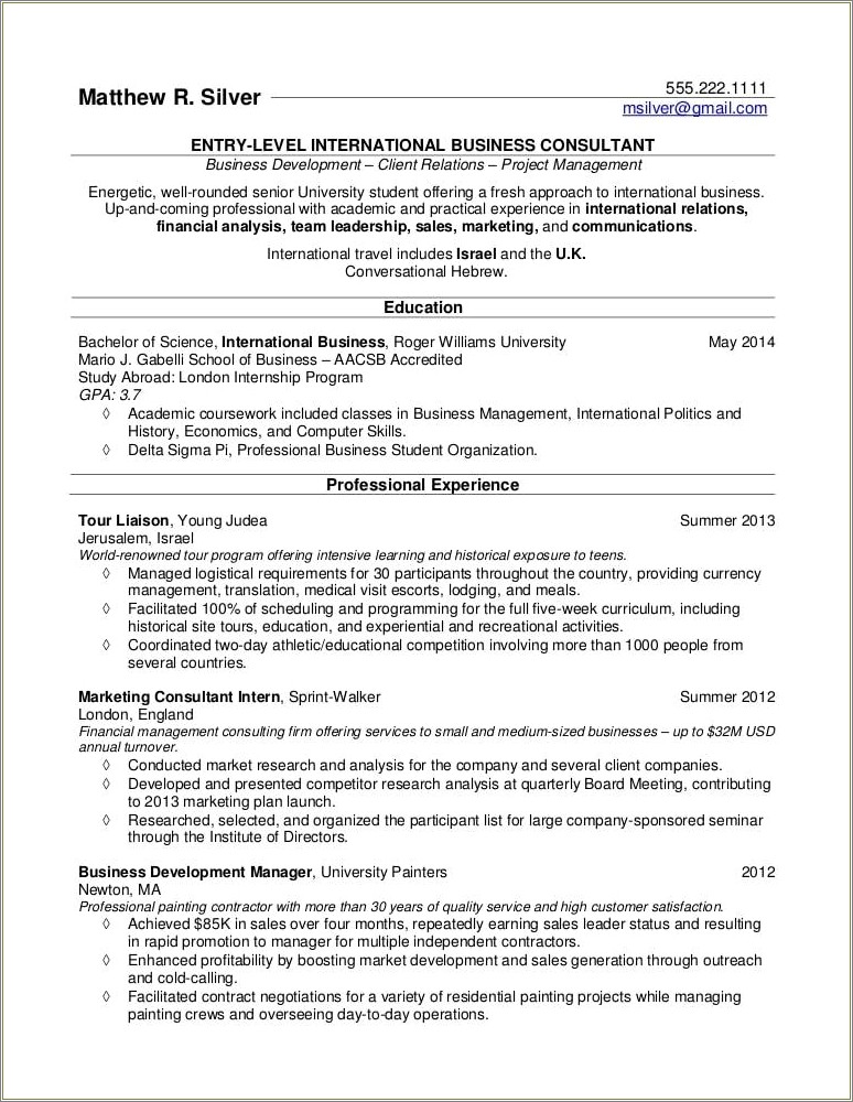 Entry Level Student Resume Samples Resume Example Gallery Entry Level Student Resume Samples Resume Example Gallery