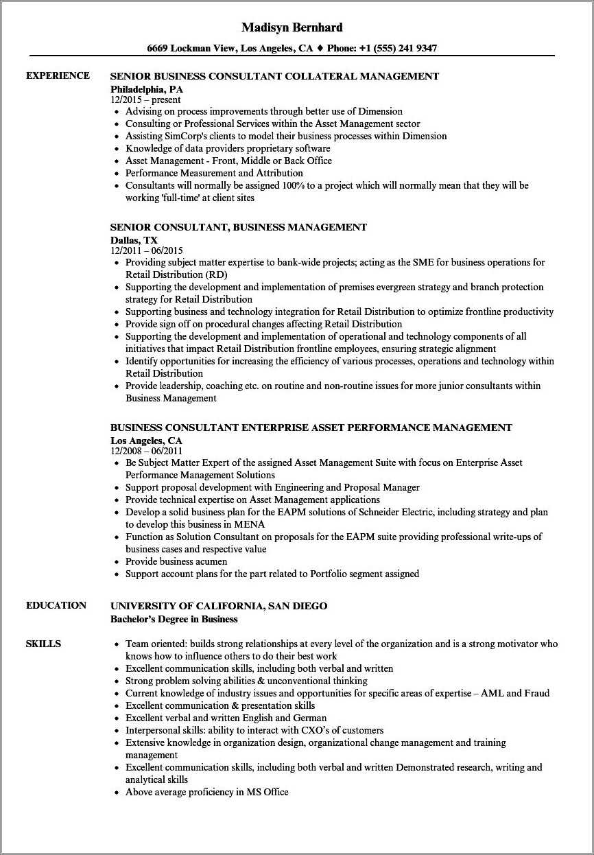 Example Of Management Consultant Resume Resume Example Gallery example-of-management-consultant-resume-resume-example-gallery