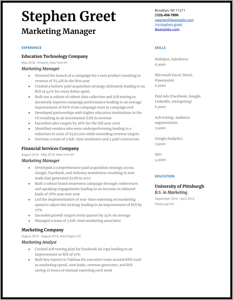 Example Of Operation Manager Resume Resume Example Gallery example-of-operation-manager-resume-resume-example-gallery