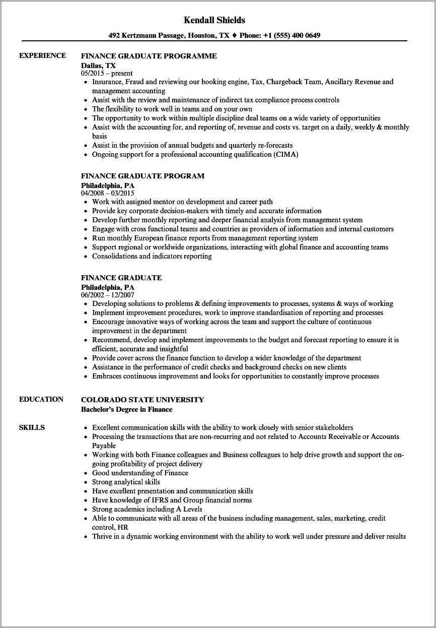 Example Of Resume For Accounting Fresh Graduate Resume Example Gallery