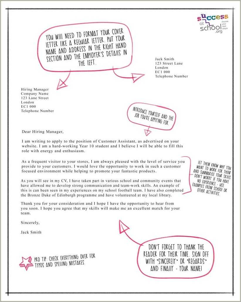 Example Resume Letter Job Example Resume Example Gallery