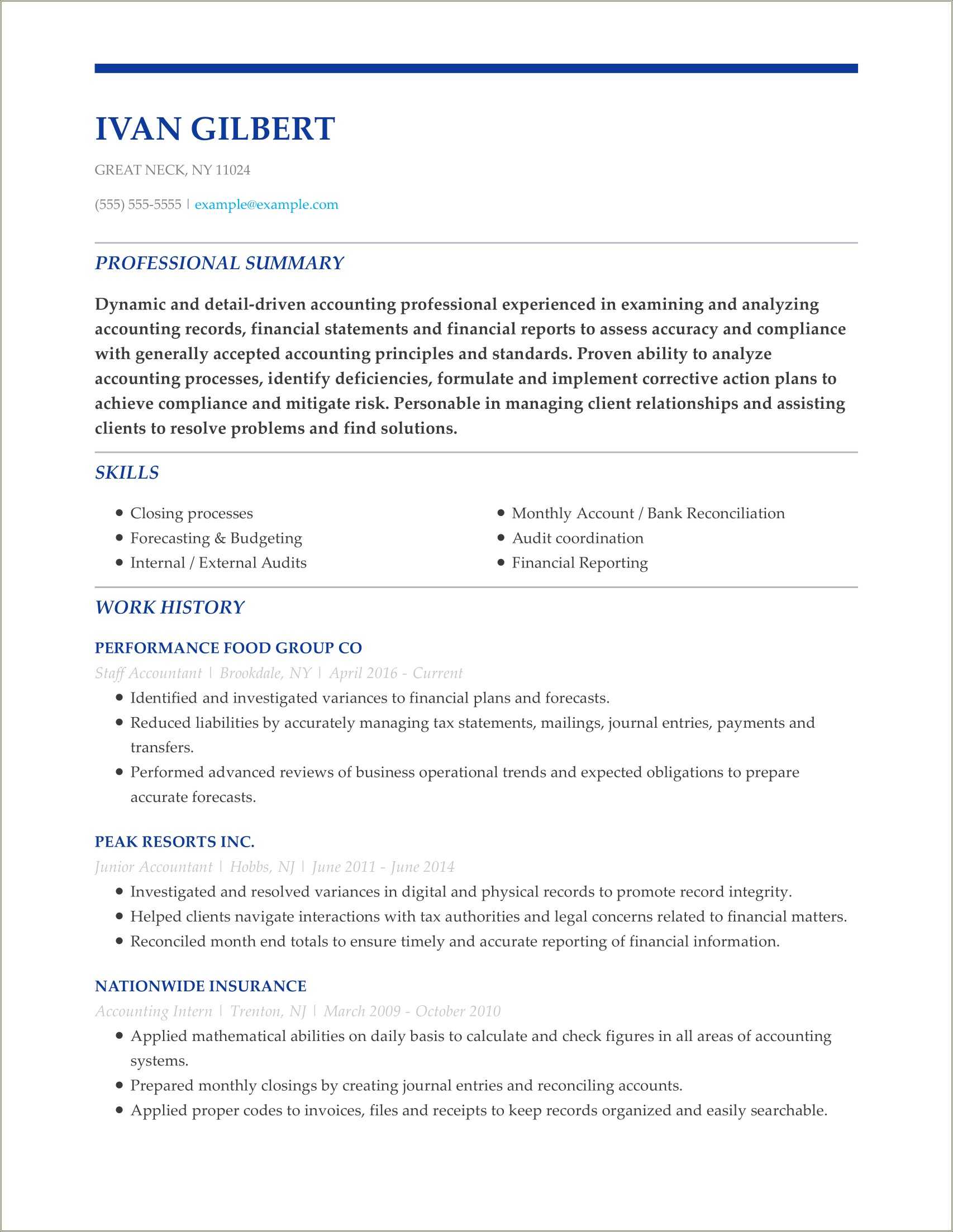 Examples Of Accounting Skills For Resume Resume Example Gallery examples-of-accounting-skills-for-resume-resume-example-gallery