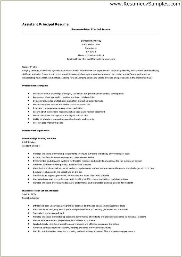Examples Of Assistant Principal Resumes Resume Example Gallery examples-of-assistant-principal-resumes-resume-example-gallery