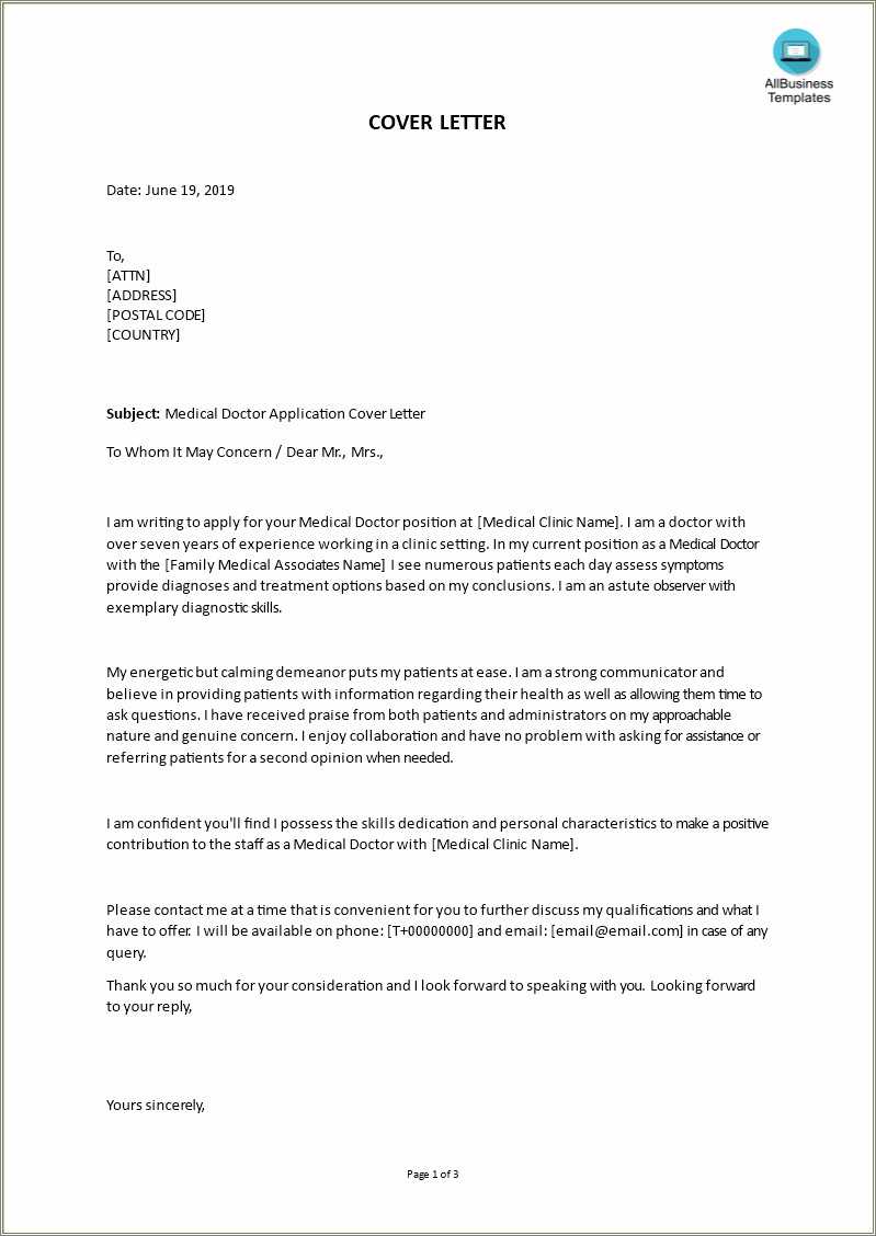 Examples Of Cover Letters For Resume Medical Resume Example Gallery examples-of-cover-letters-for-resume-medical-resume-example-gallery