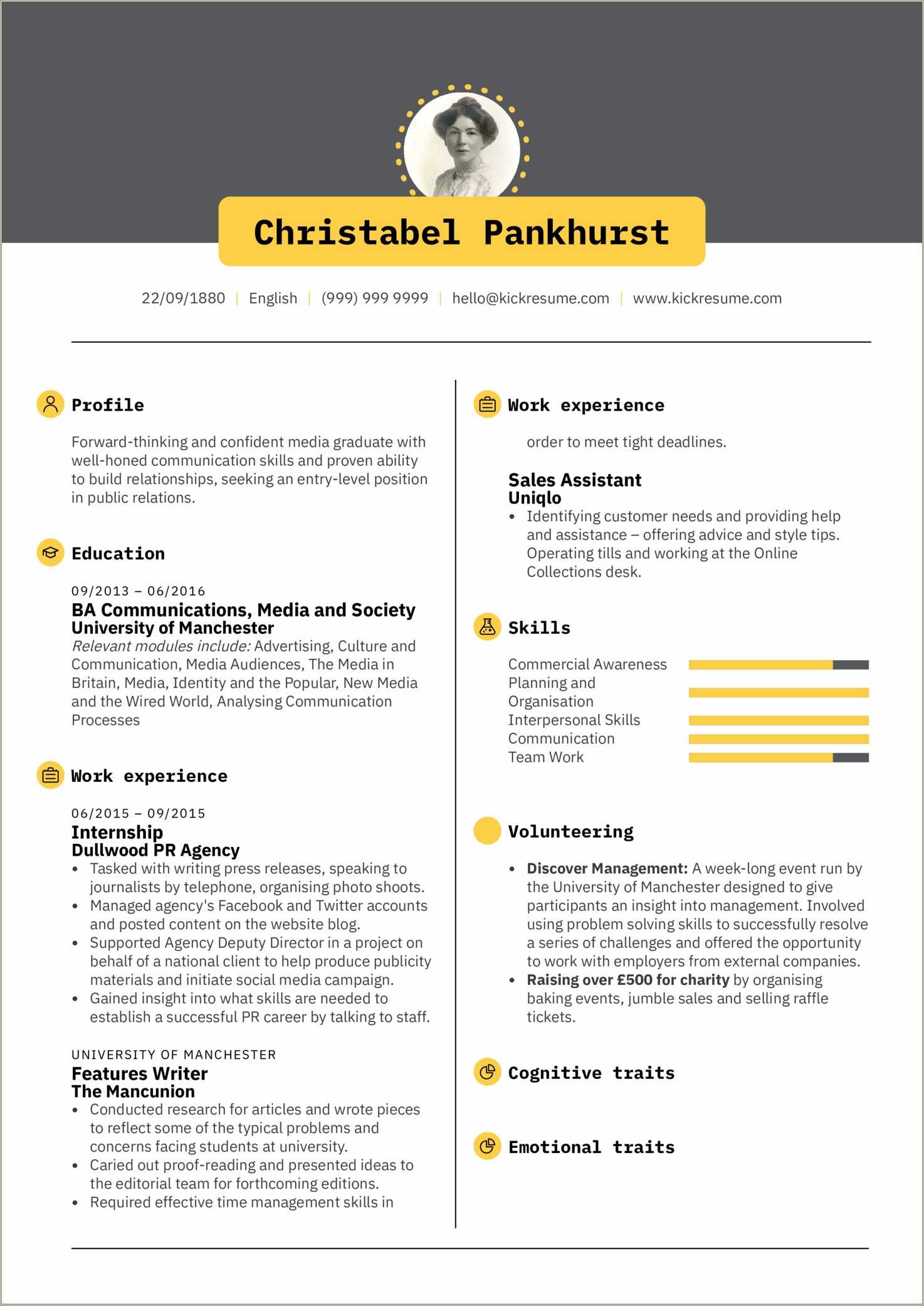 Skills List Examples For Resume