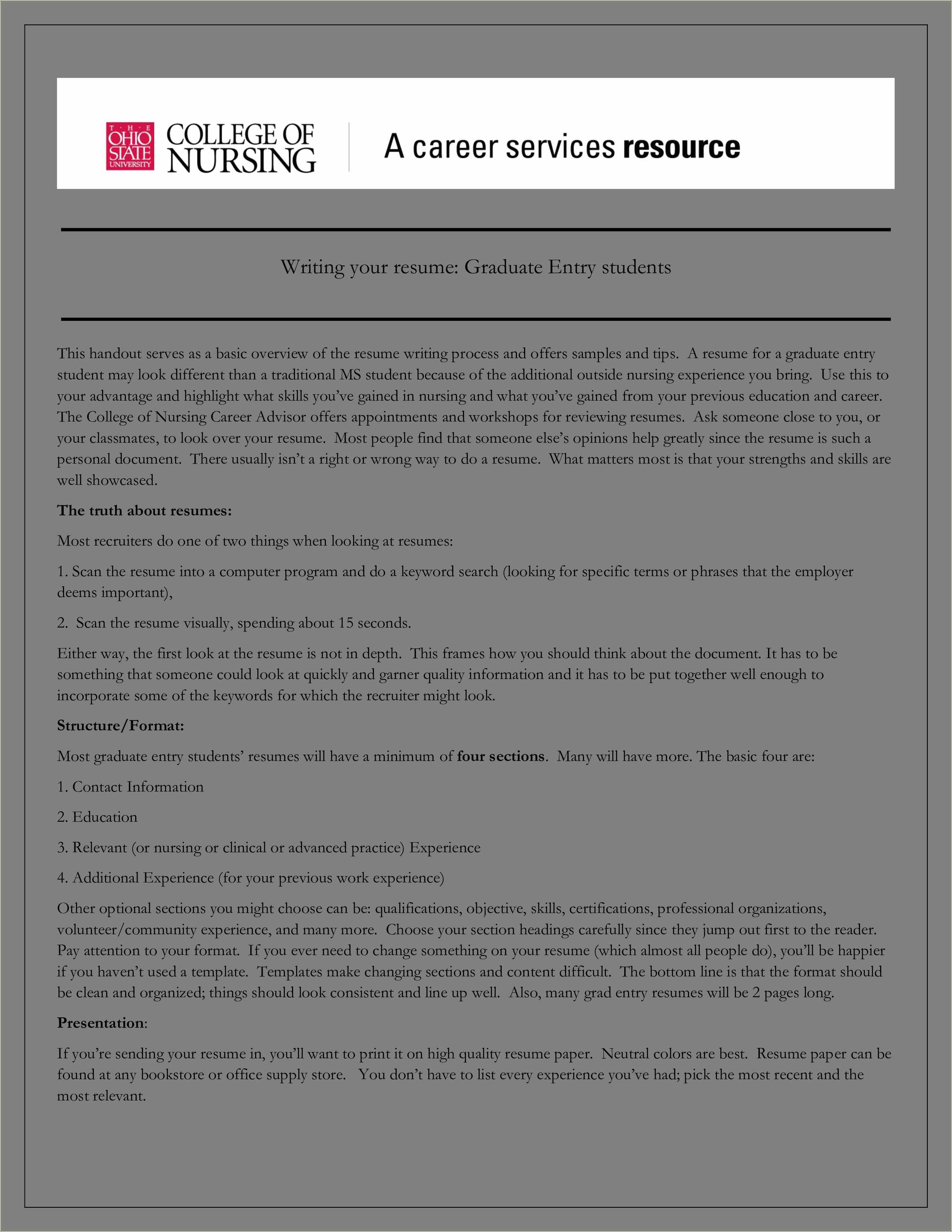 Examples Of Resumes For New Graduate Nurses Resume Example Gallery examples-of-resumes-for-new-graduate-nurses-resume-example-gallery
